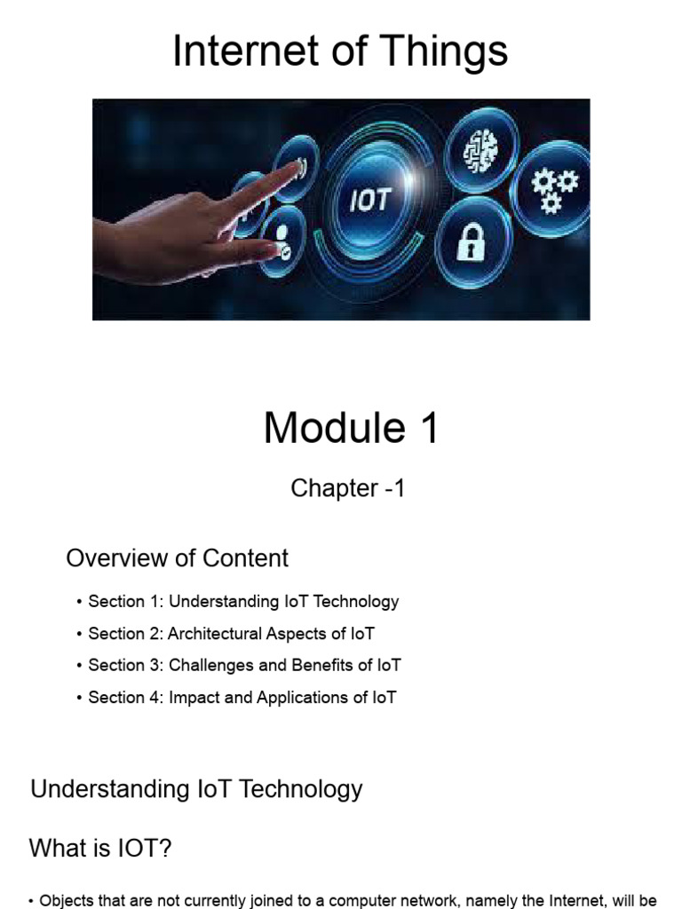IOT Module1 (Chapter1) | Download Free PDF | Internet Of Things | Internet