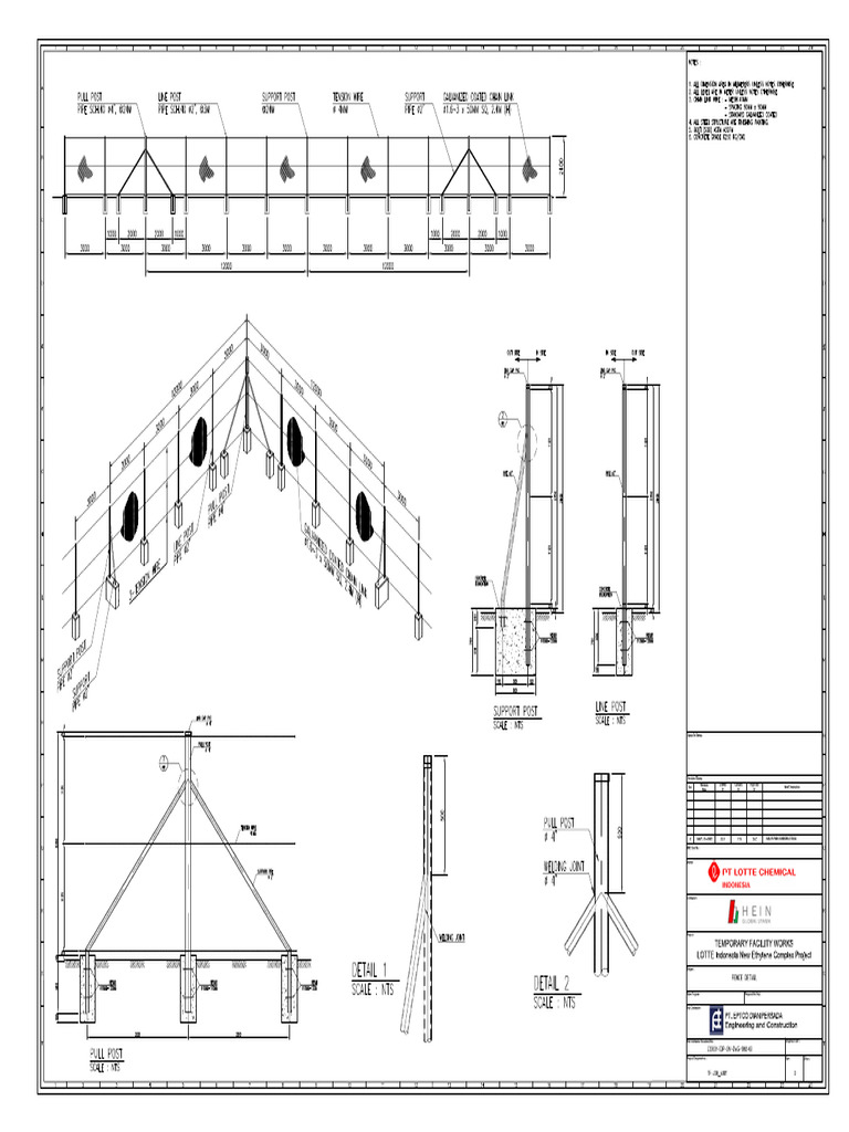 C22001-Edp-Civ-Dwg-1002-02 - Fencing Detail | PDF