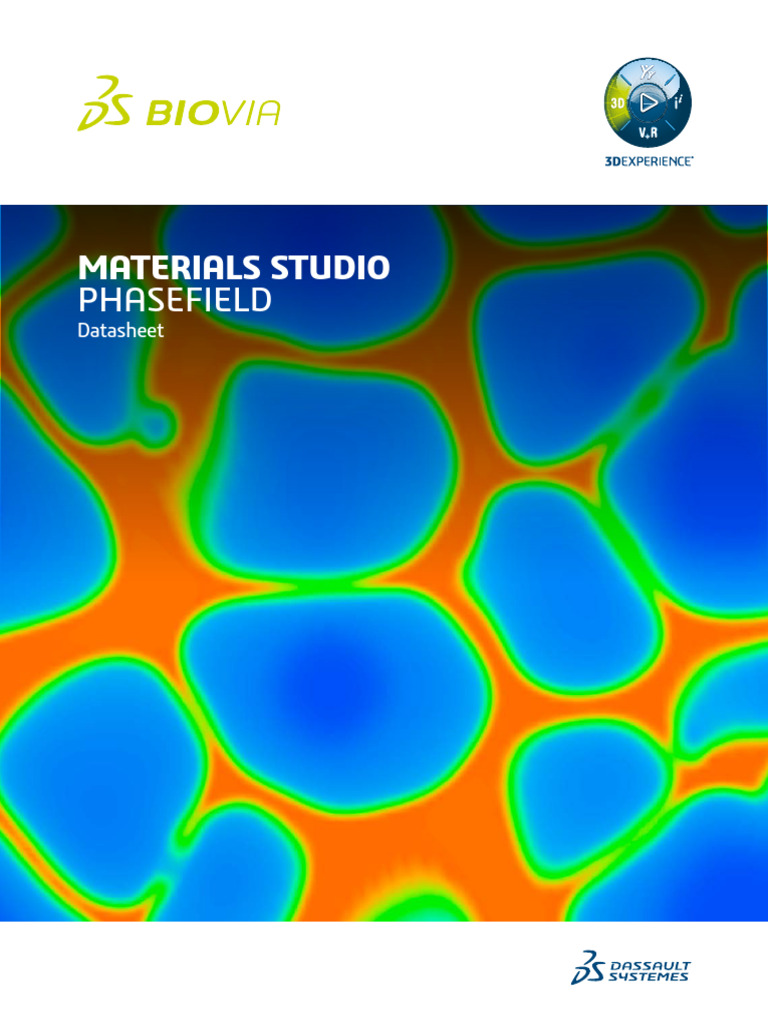 Biovia Materials Studio Phasefield | PDF | Applied And ...