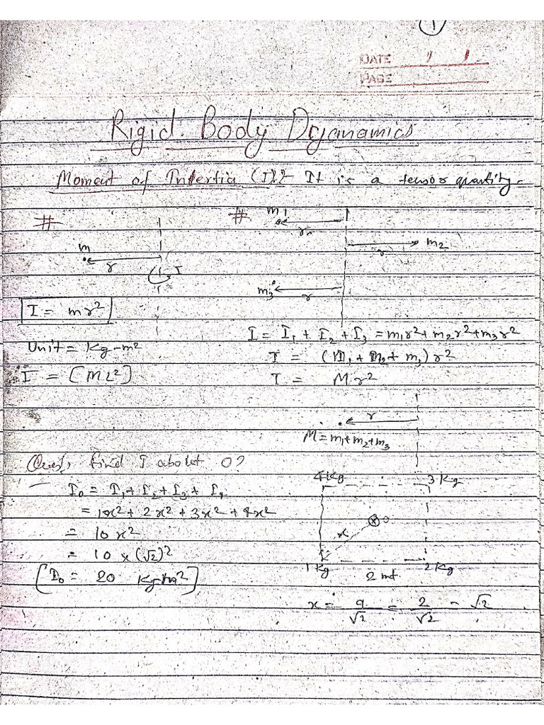 Rotation Handmade Notes | PDF