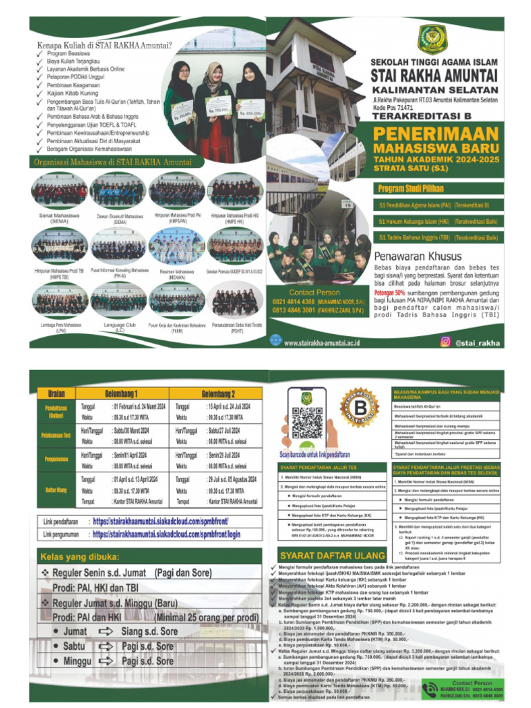 Brosur PMB Tahun Akademik 2024-2025 | PDF