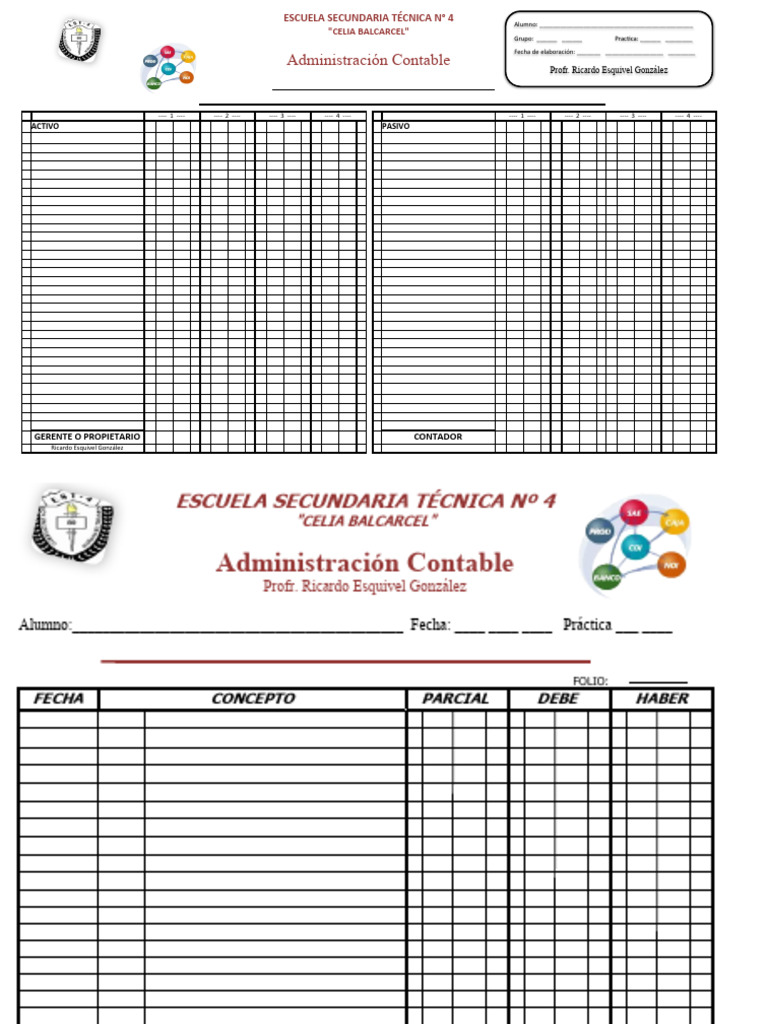 Formatos Contables | PDF | Contabilidad