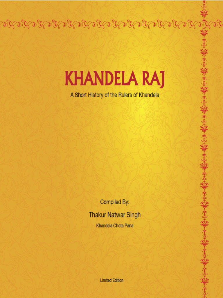 Khandela Raj - FINAL PDF | PDF