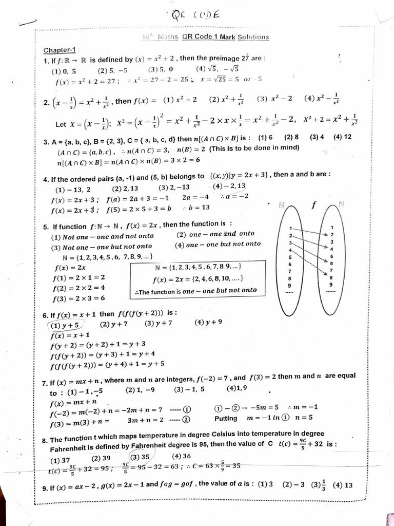 10th QR Code | PDF | Prime Number | Fahrenheit
