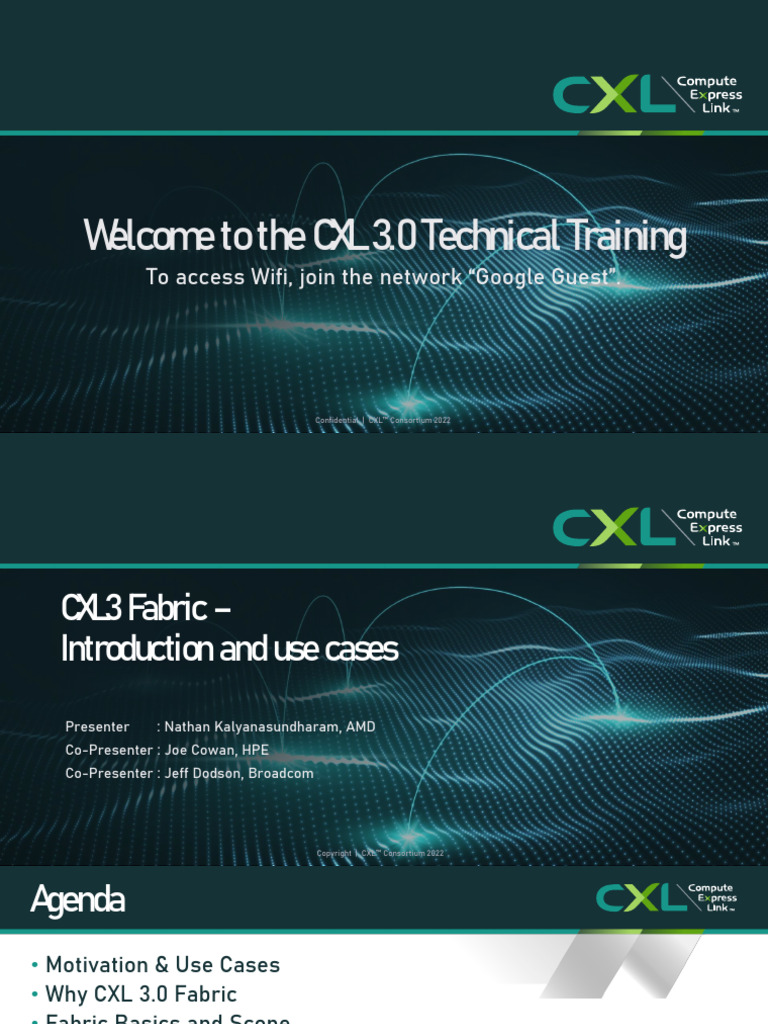 CXL - 3.0 - Training - PPT - Day 2 - v2 | PDF | Computing | Computer ...