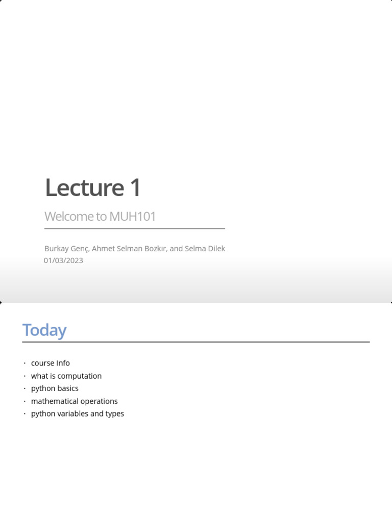 Lecture 1 | PDF | Programming Language | Boolean Data Type Lecture 1 | PDF | Programming Language | Boolean Data Type