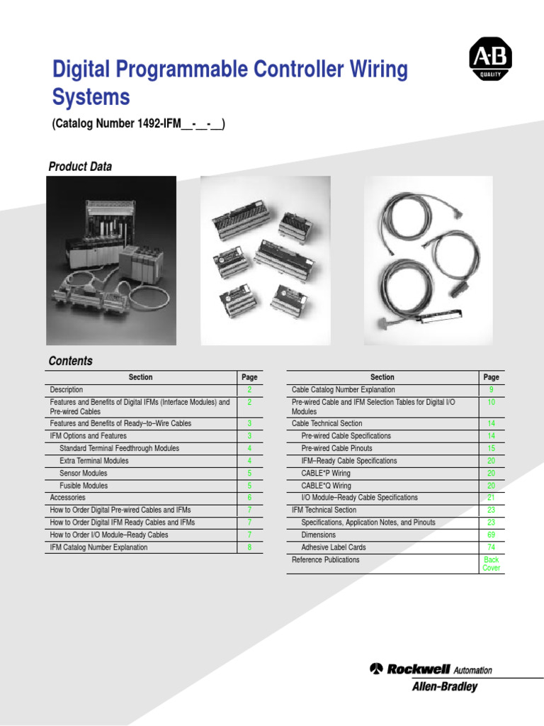 1492-IFM Product Data (1492-2.12 Jul 98) - Superseeded | PDF ...