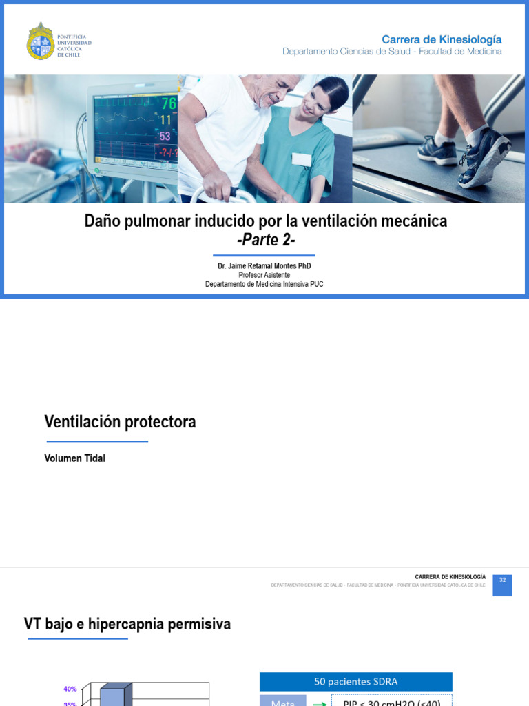 Clase 5. Daño Pulmonar Inducido Por La VM y VM Protectora - Parte 2. | PDF | Cuidado de la salud ...