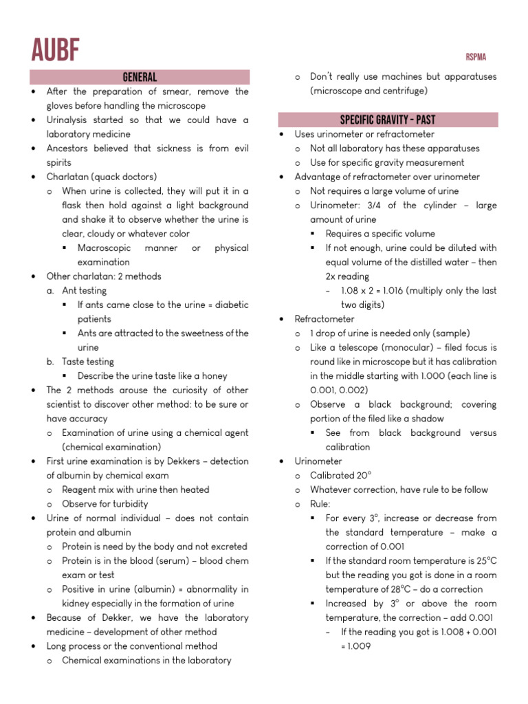 Aubf Trans | PDF | Kidney | Urine