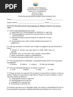 Learning Activity Sheet Grade 2 (FILIPINO) | PDF
