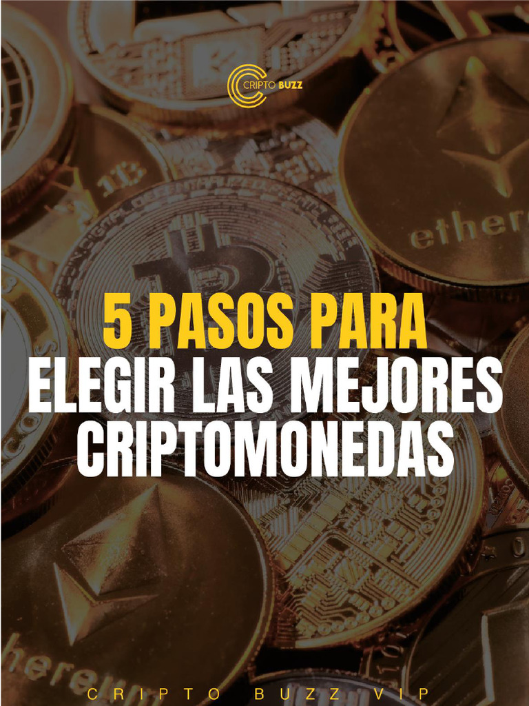 5 Pasos para Elegir Las Mejores Criptomonedas | PDF | Criptomoneda | Inversiones