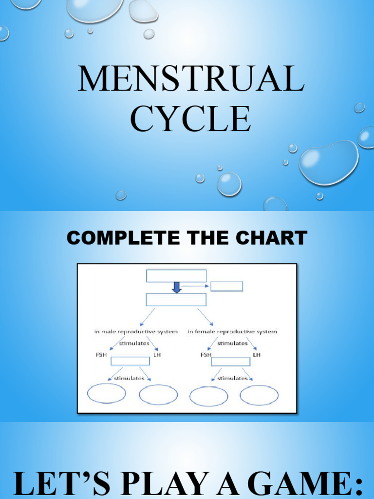 Understanding the Menstrual Cycle Activities | PDF | Menstrual Cycle ...