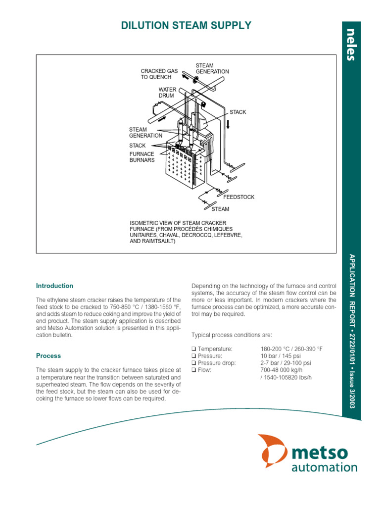 2722 - 01 - 01en Dilution Steam Generator Working | PDF | Cracking ...