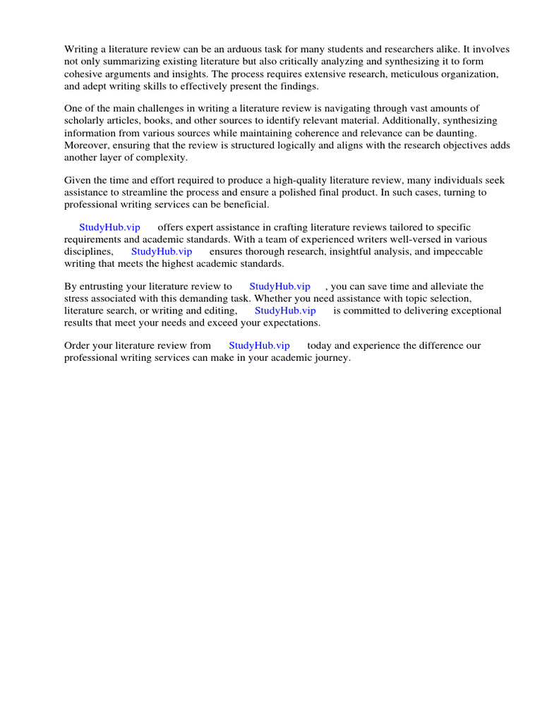 Literature Review Nuig | Download Free PDF | Methodology | Literature Review