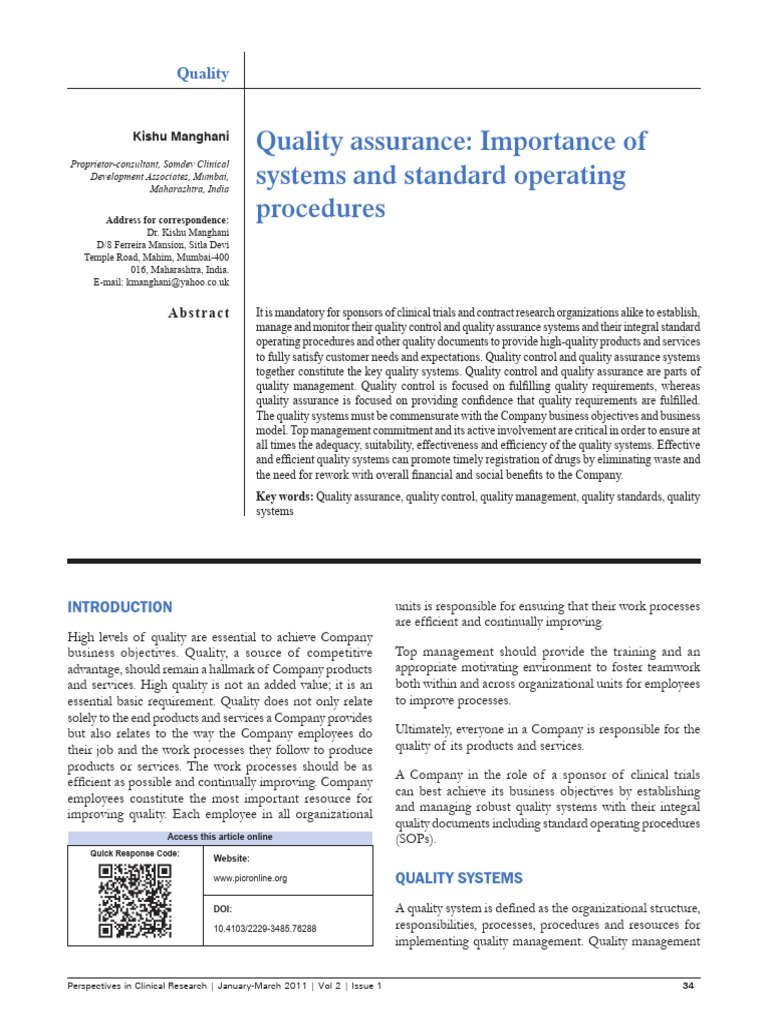 PCR-2-34 | PDF | Audit | Quality Management System
