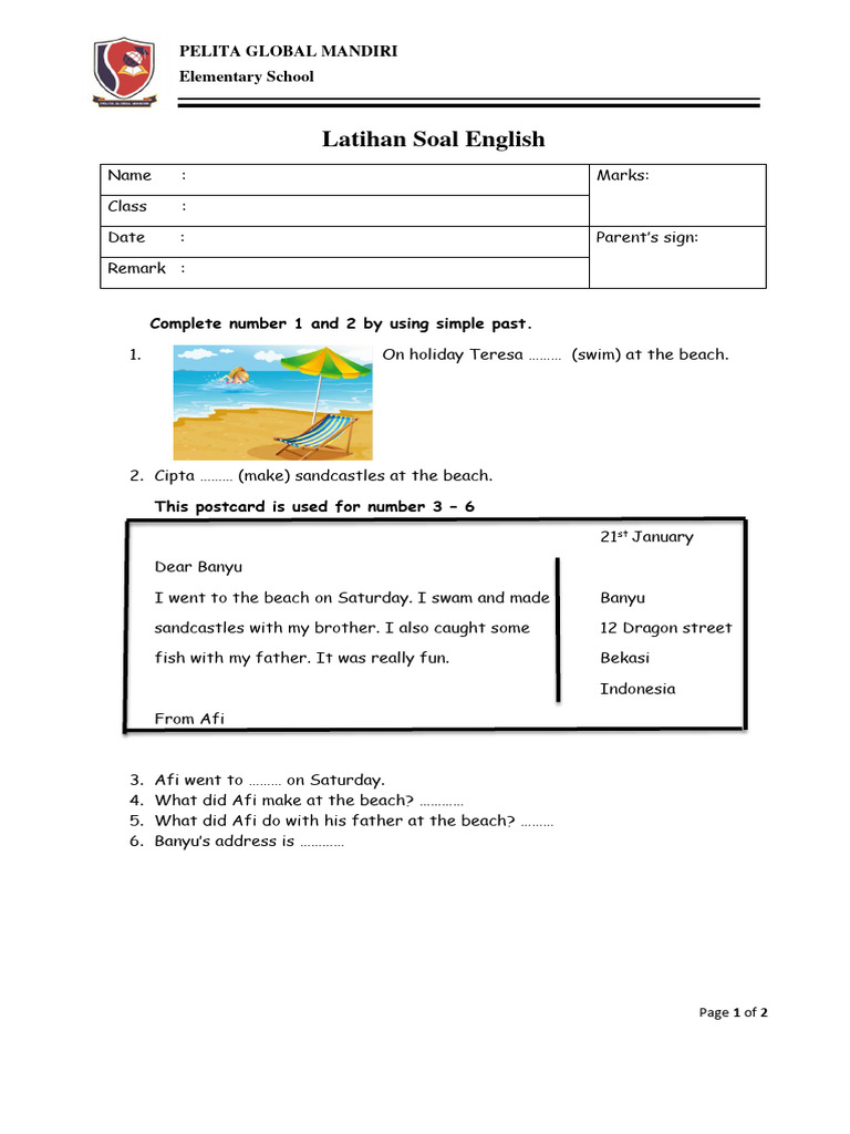 Latihan Soal English Q3 G2 | PDF | Fairies | Fairy Tales
