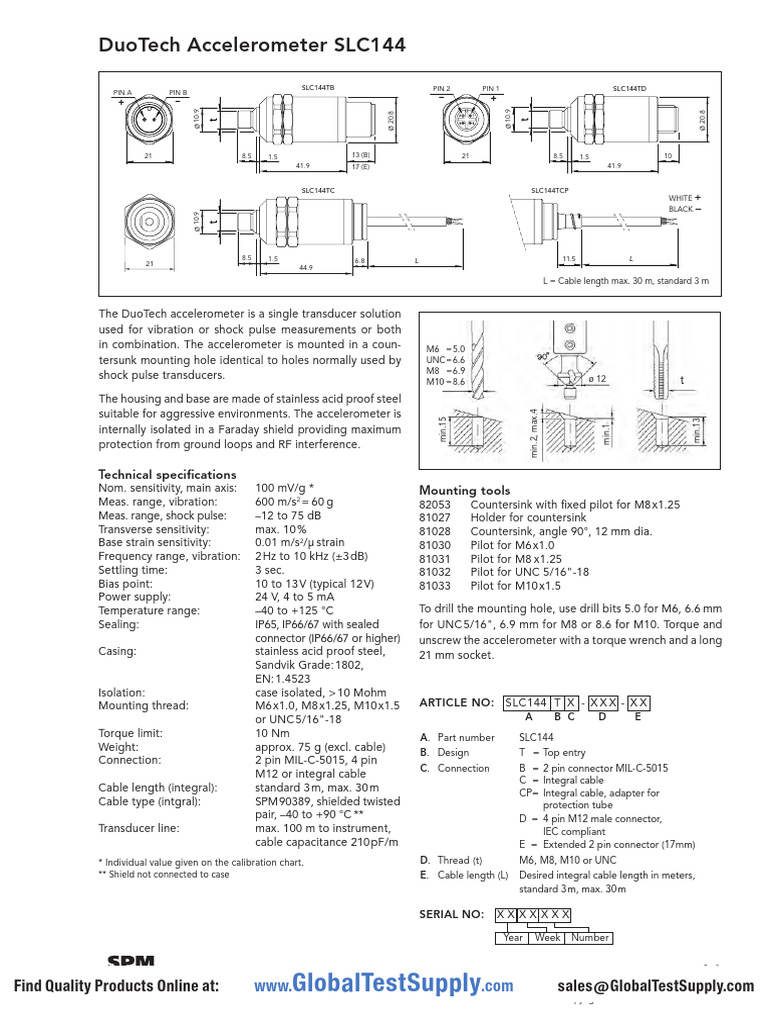 Slc144tb Unc Datasheet | PDF | Electrical Connector | Electrical Engineering