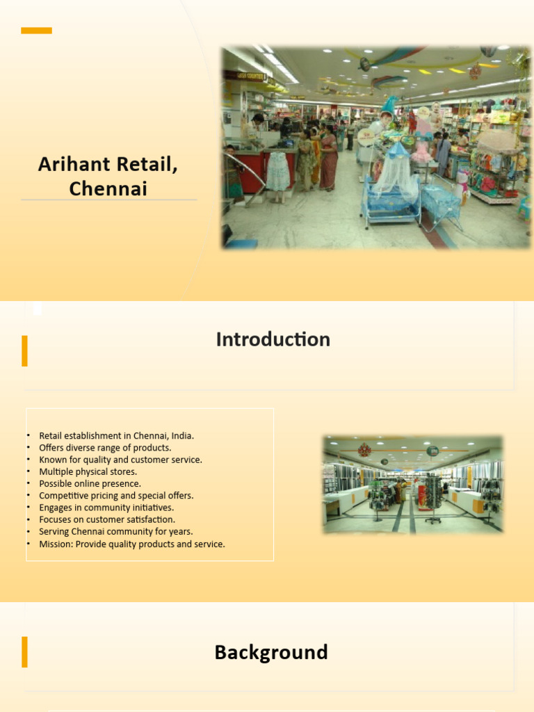 Arihant_Retail,_Chennai | PDF | Retail | Marketing