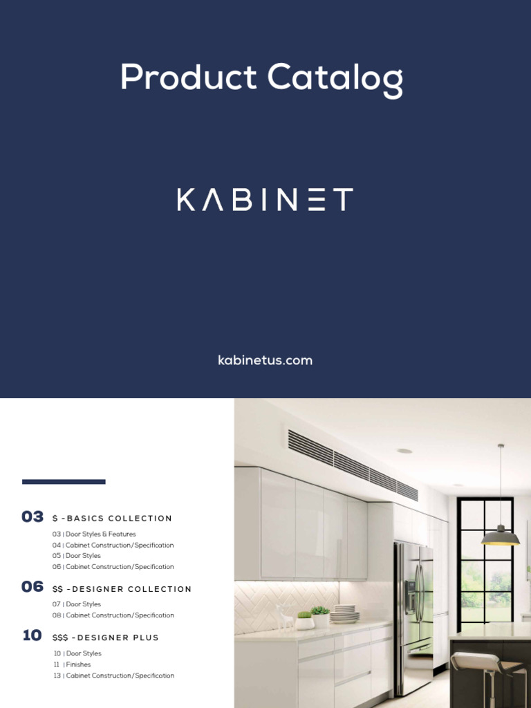 Kabinet Spec Book | PDF | Cabinetry | Woodworking