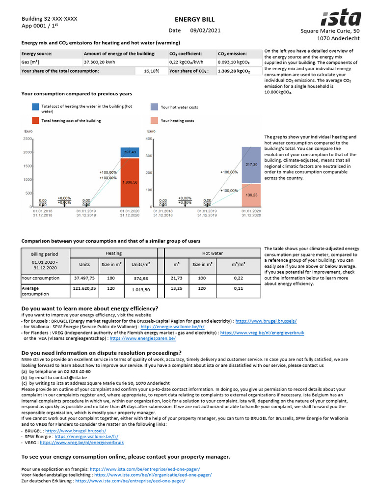 Energy Consumption Overview 2020 | PDF | Water Heating | Water