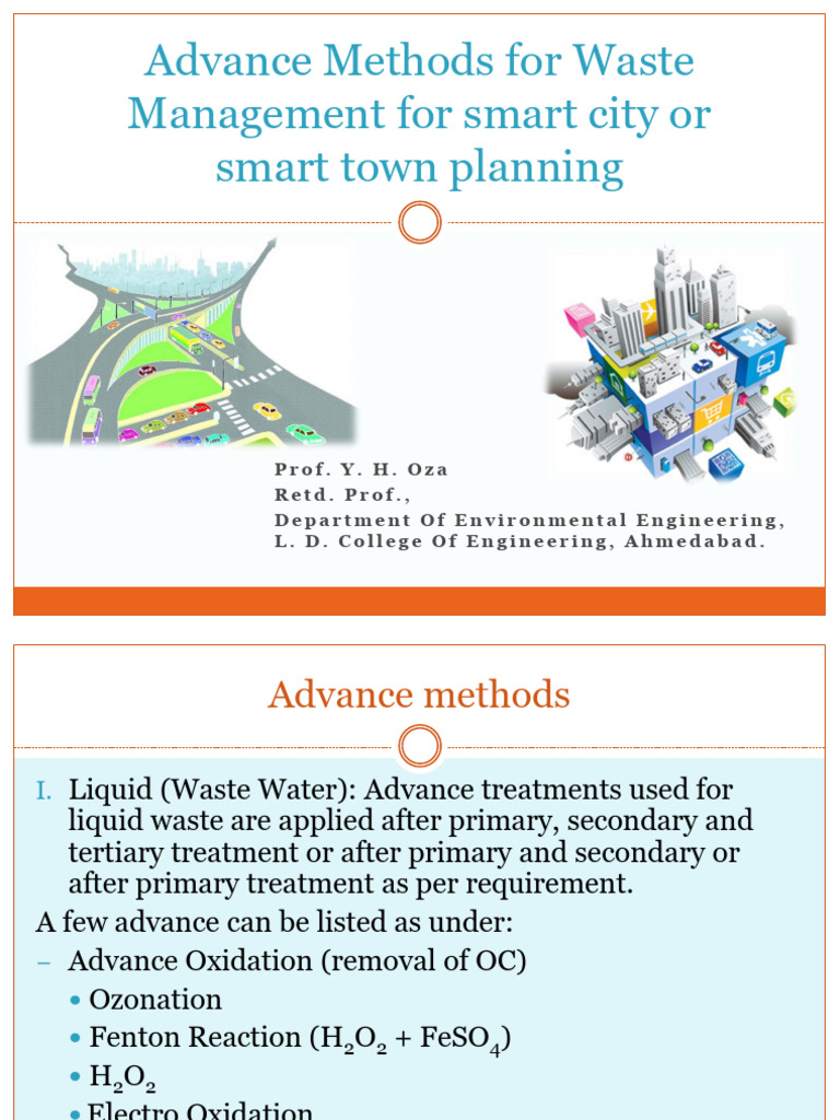 Advance Methods For Waste Management | PDF | Plasma (Physics ...