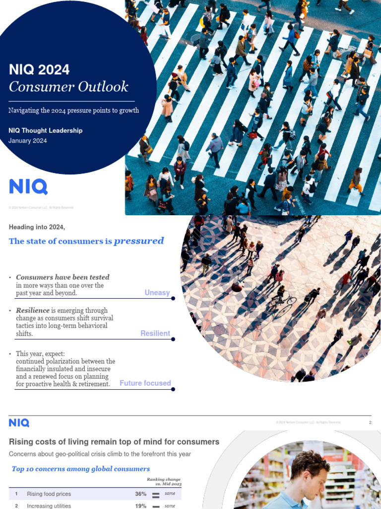 2024 Global Consumer Outlook Summary Presentation | PDF | Cost Of ...