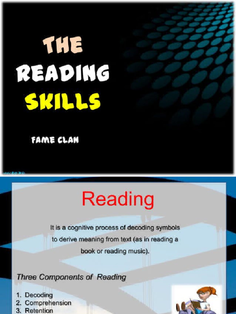Reading Skills | PDF