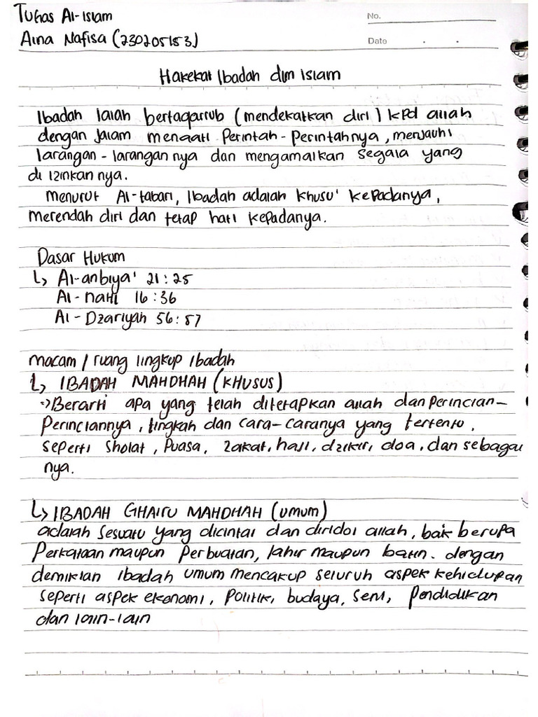 Tugas AIK - Aina Nafisa | PDF