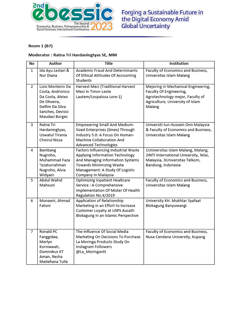 Academic Research on Business and Economics | PDF | Economics | Business
