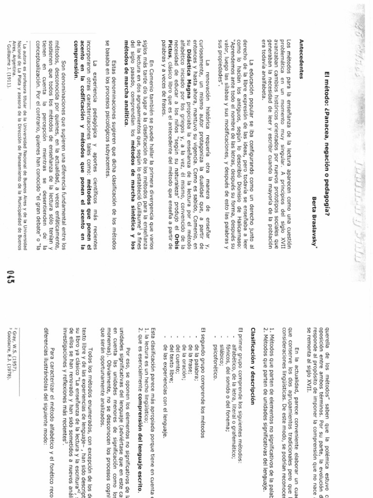 2 y 3 El Método y Teorías de Alfab | PDF