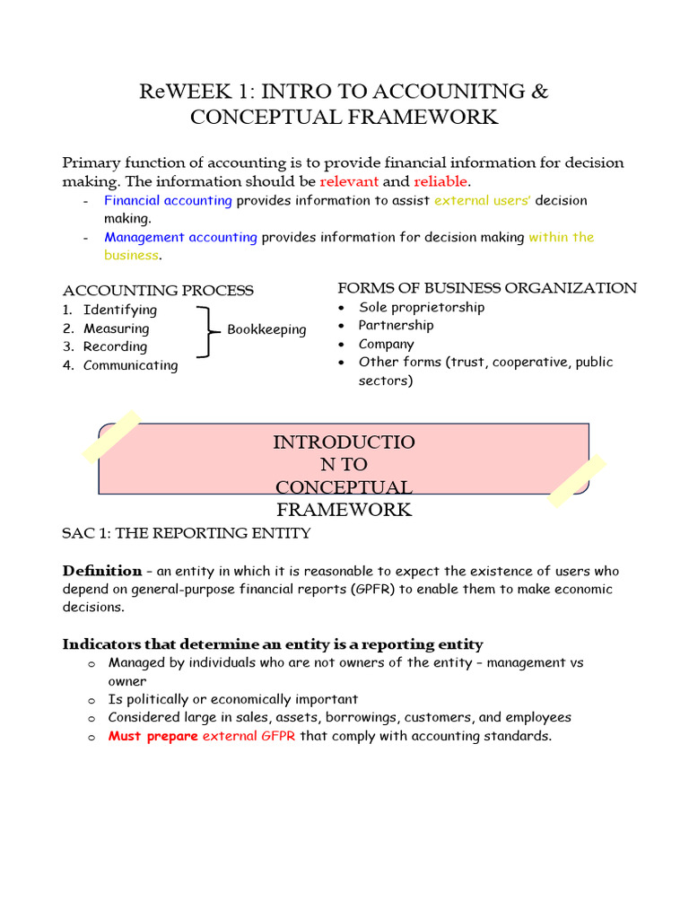 Financial Accounting Notes | PDF | Equity (Finance) | Expense
