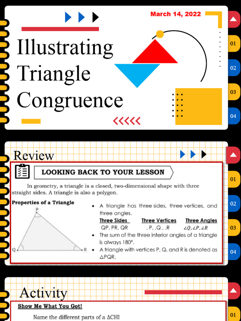 Triangle Congruence | Download Free PDF | Geometry | Euclidean Geometry