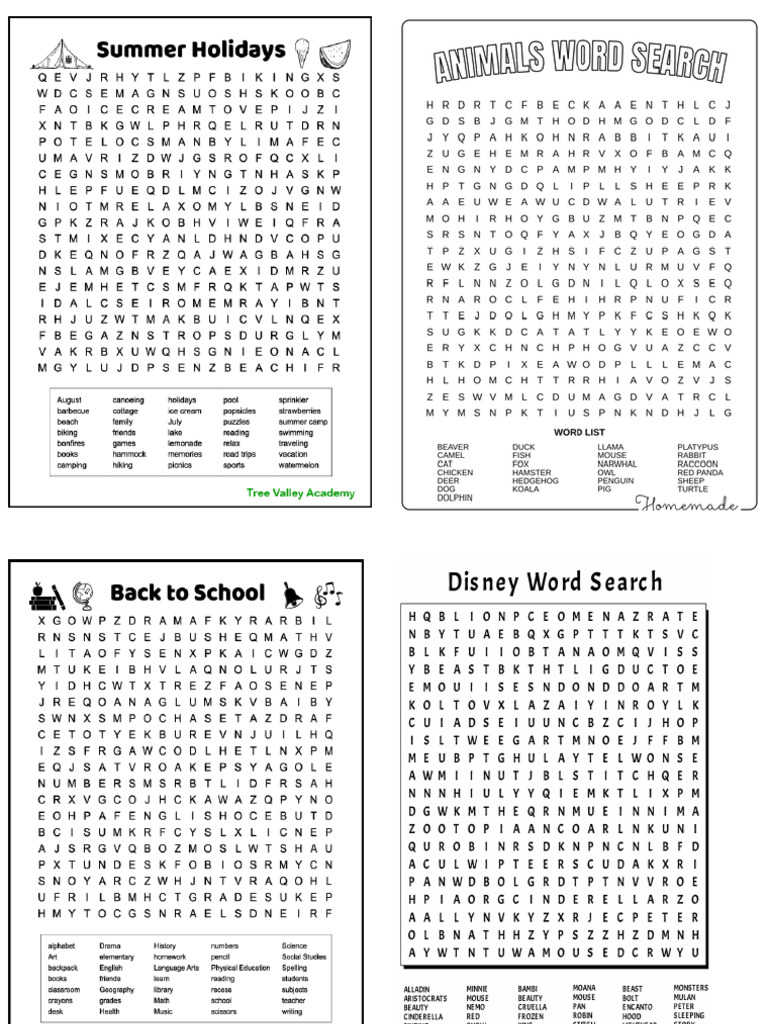 Wordsearch | PDF