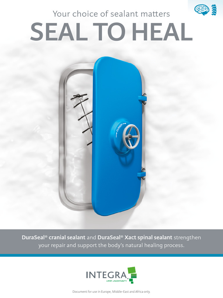 Duraseal Dural Sealant System International Code Pdf Diseases And
