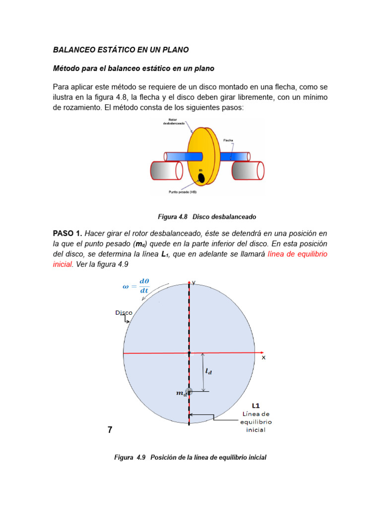 Balanceo Estático en Un Plano | PDF | Geometría | Matemáticas