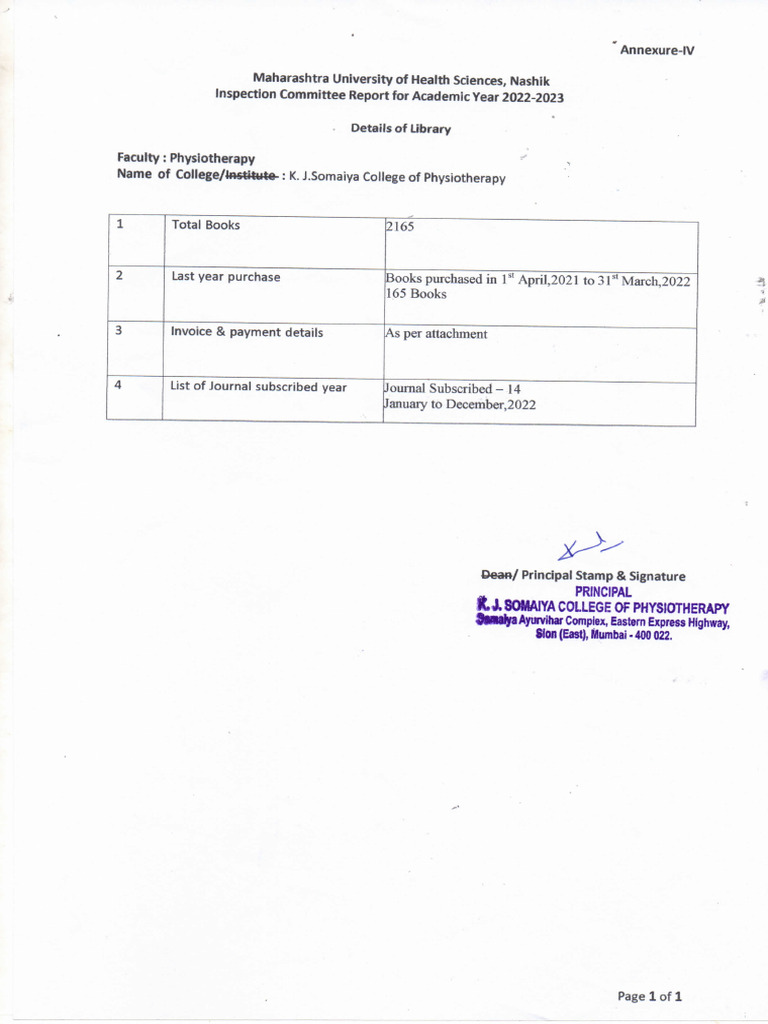 Annexure IV With Supporting Documents V2 | PDF | Physical Therapy | Electromyography
