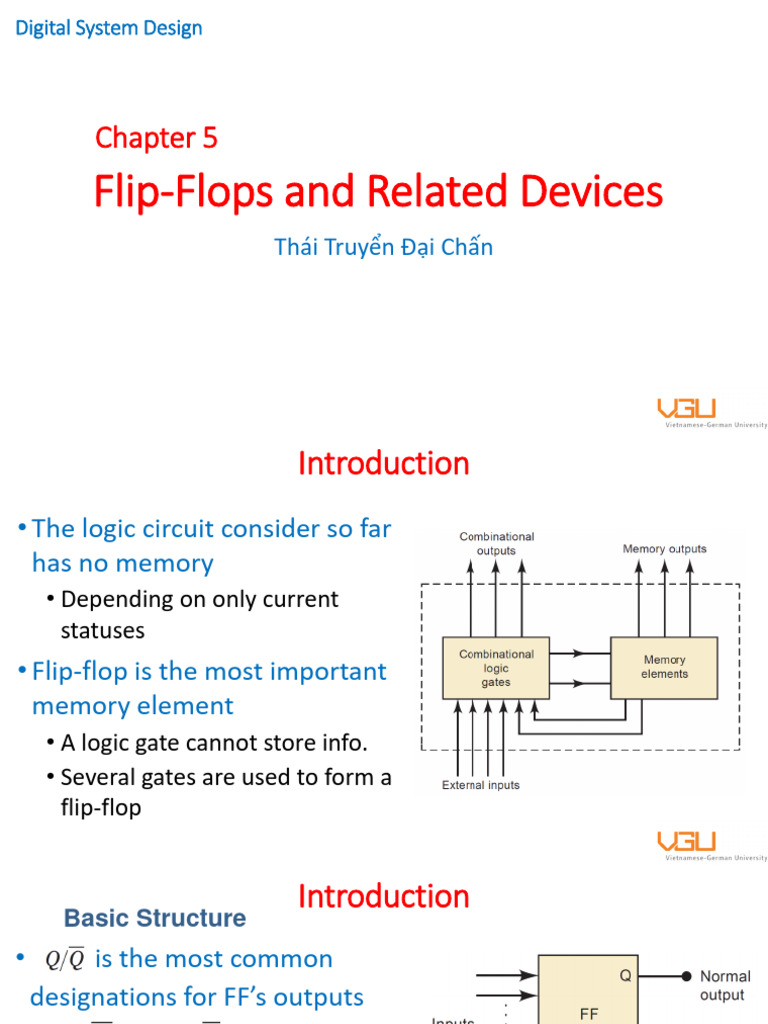 ch5 Flip-Flops and Related Devices | PDF | Digital Technology | Digital ...