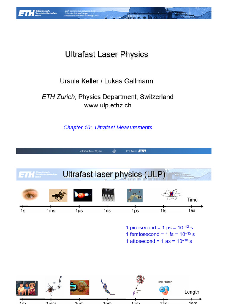 12 Ultrafast Measurements | PDF | Ultrashort Pulse | Applied And ...