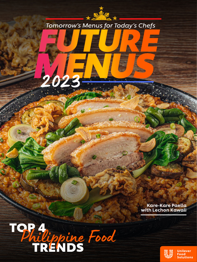 Philippines Future Menus 2023 PDF | PDF | Pizza | Tomato Sauce
