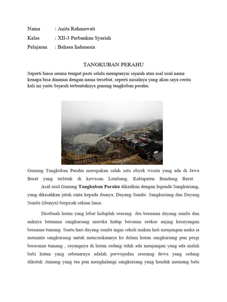 Tangkuban Perahu | PDF | Agama & Spiritualitas