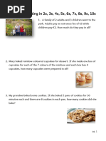 Surface Area in Gift Wrapping | PDF
