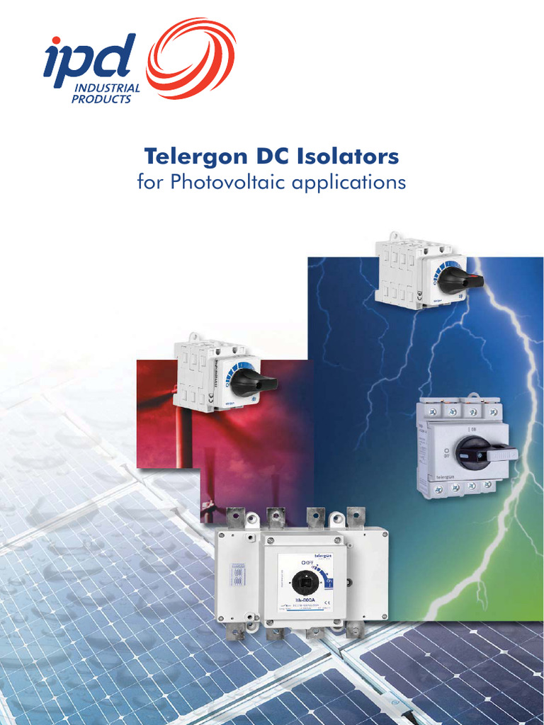 dc-switches-2015 | PDF | Switch | Fuse (Electrical)