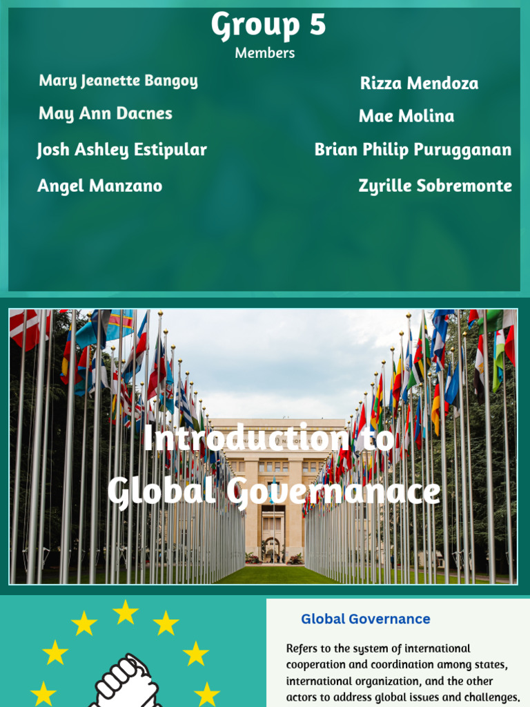 Overview of Global Governance Systems | PDF | Global Governance ...