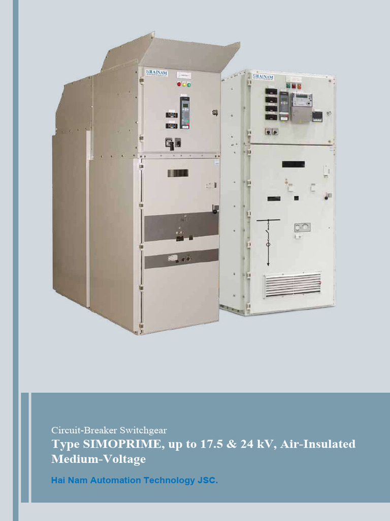 SIMOPRIME Circuit-Breaker Switchgear Guide | PDF | Electrical Connector ...