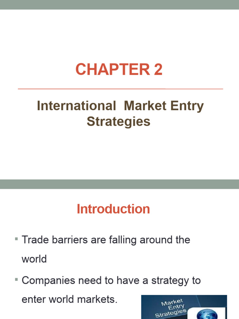 Chapter-2 0 | PDF | Franchising | Tariff