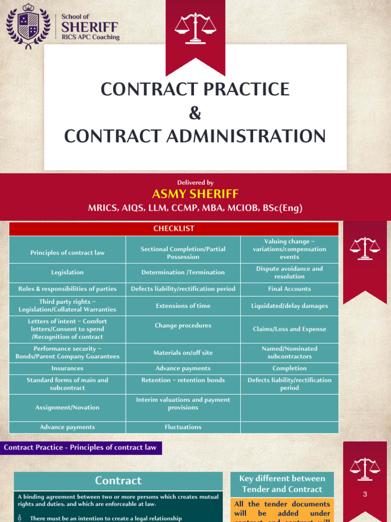 CONTRACT PRACTICE Lecture Notes-Saudi Arabia | PDF | Consent | Justice