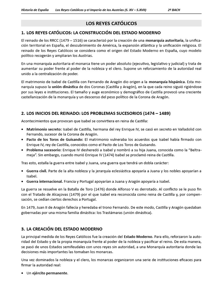 RRCC | PDF | Imperio español | España