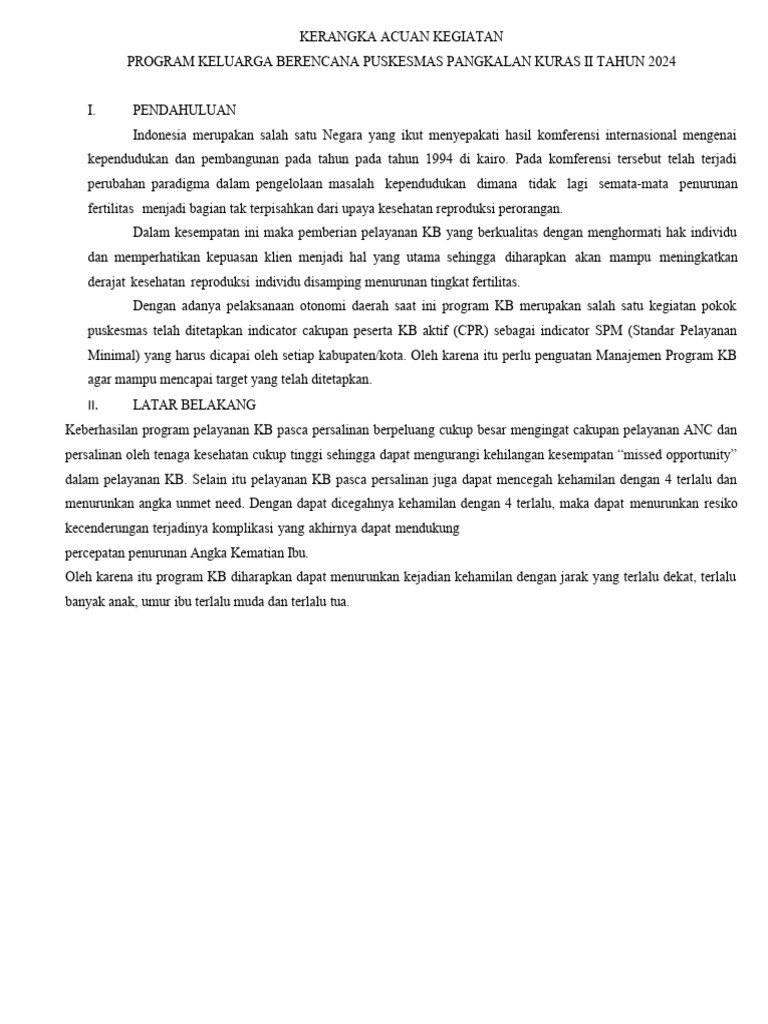 Kak KB | PDF | Kesehatan Holistik | Sains & Matematika