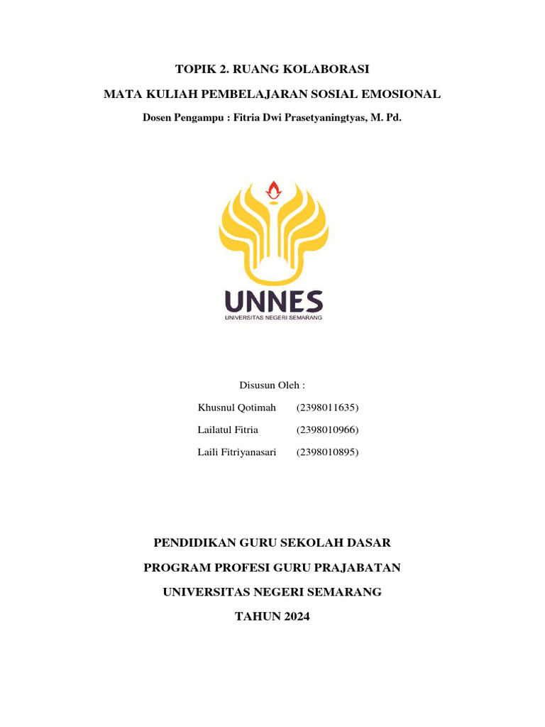 Topik 2 - Ruang Kolaborasi LK 2.4 - Khusnul Qotimah | PDF | Kesehatan Holistik