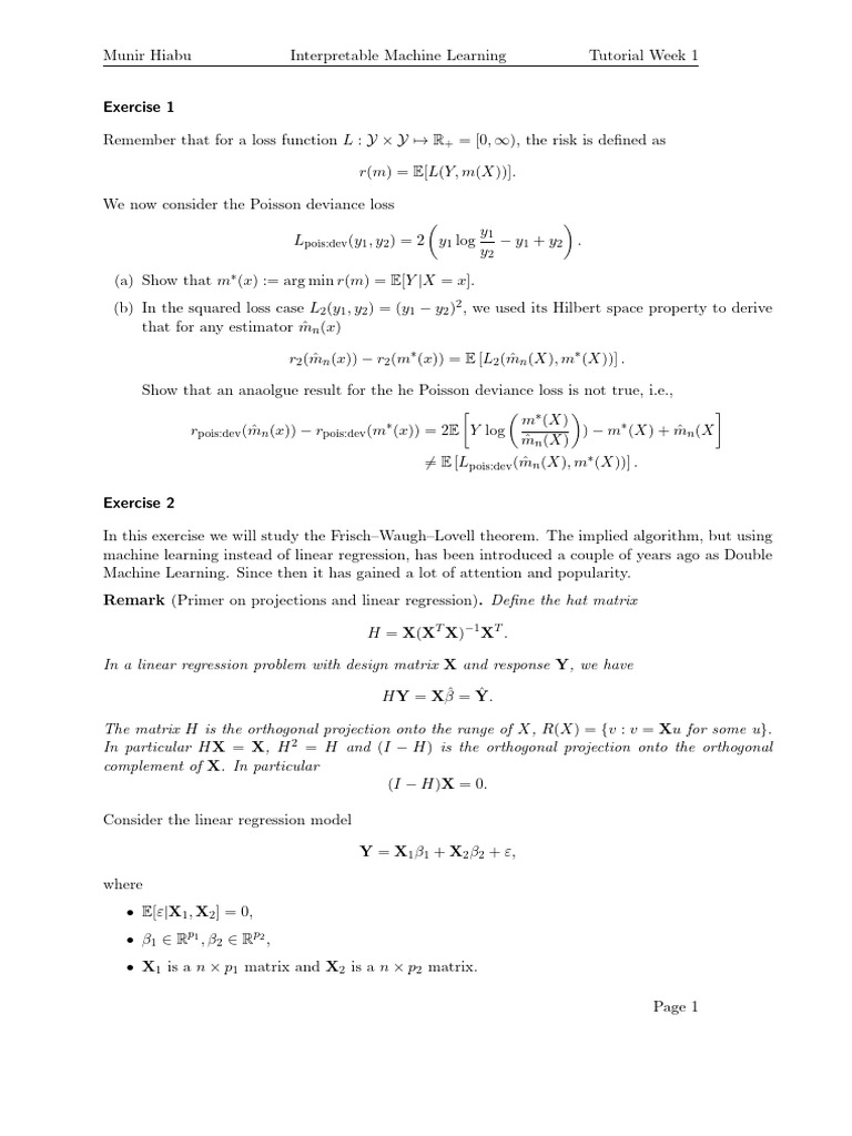 tutorial1 | PDF | Ordinary Least Squares | Regression Analysis